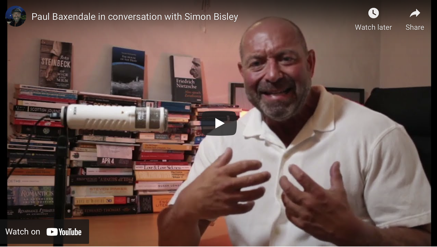 Paul Baxendale in conversation with Simon Bisley - Paul Baxendale